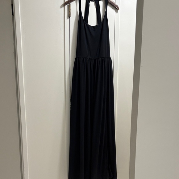 HALARA | Dresses | Halara Elegant Black Maxi Dress | Poshmark